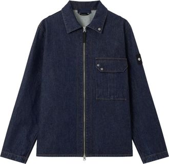 Stone Island Homme, Vestes, Bleu, Taille: XL Stone Island Chemises