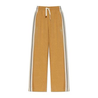 Palm Angels Straight-leg Sweatpants - - Trousers - Damen - Beige - M