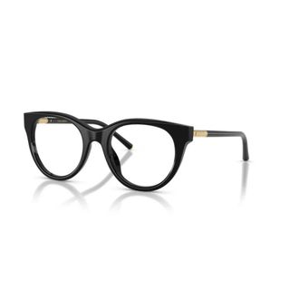 Dolce & Gabbana Runde optische Fassung - - Accessories - Damen - Schwarzk - 53 MM