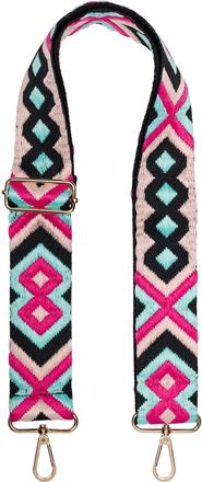 styleBREAKER Taschenzubeh&ouml;r Wechsel Taschengurt Ethno Muster bunt