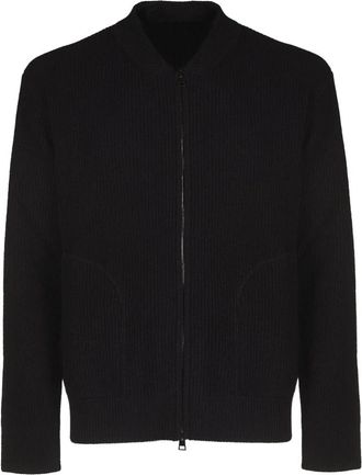 Roberto Collina Homme, Pulls, Noir, Taille: L Cardigans