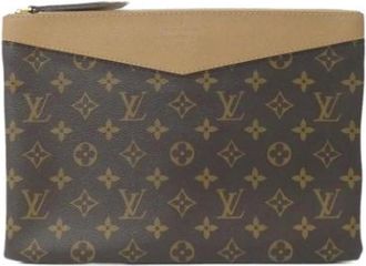Louis Vuitton unisex, Pre-owned, Brun, Taille: ONE Size Pochette Vintage en Toile Pre-owned