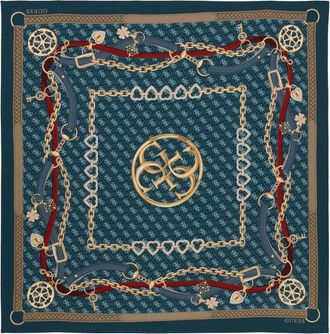 Guess Foulard Imprim&eacute; - Femme - Accessoires - Multicolore - Taille: ONE Size