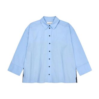 Munthe Hauts - Femme - Blouses et Chemises - Bleu - Taille: 42 FR