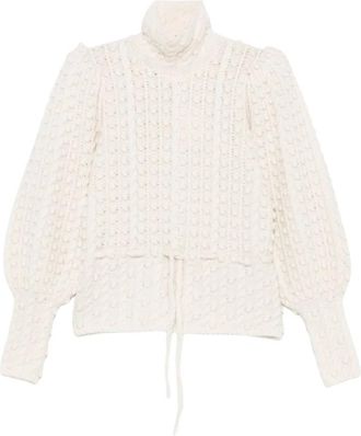 Zimmermann Valiant Wollpullover - - Knitwear - Damen - Wei&szlig; - M