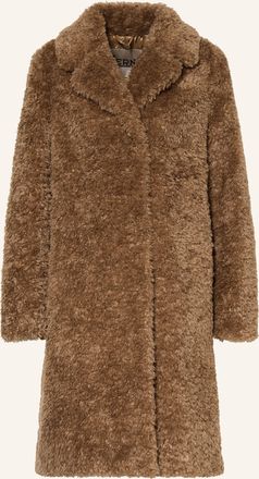 Herno Herno Teddyfell-Jacke beige