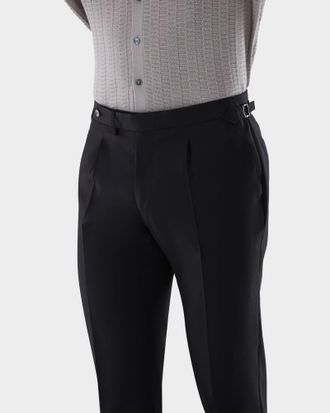van Laack Hose aus Wolle mit Slim Leg