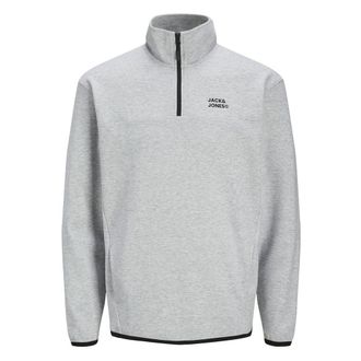 Jack & Jones JJMATTY Logo Sweat Half Zip