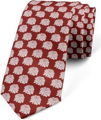 Generic Cravate Rouge R&eacute;glable Necktie &Eacute;l&eacute;gant Cravate Pour Hommes Pour Mariage Remise De Dipl&ocirc;me Accessoires
