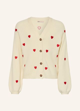 Only Strickjacke weiss