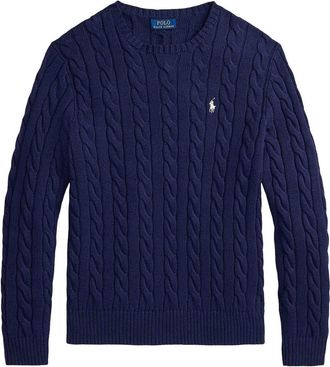 Polo Ralph Lauren Pull Col Rond - Bleu