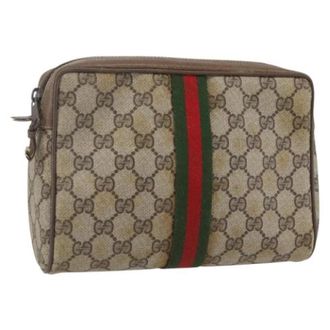 Gucci Pre-owned Plastic Clutch - - Pre-owned - Damen - Beige - ONE SIZE