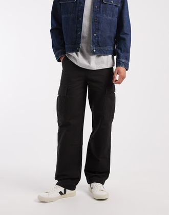 Levi's XX - Pantalon cargo droit - Noir
