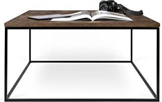 Symbiosis TemaHome Gerda Couchtisch, Metall, oxidierter Effekt, 75 x 75 x 40 cm