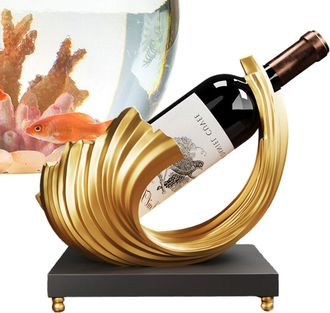 Generic Tischweinregal - Weinflaschenhalter aus Harz f&uuml;r Arbeitsplatte, dekorativer Wein-Organizer | kreatives Weinregal, Dekoration f&uuml;r Esszimmer, kompaktes 