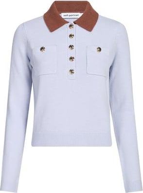 Self Portrait Selbstporträt - Klassische Wolle und Alpaka -Wolle gemischt