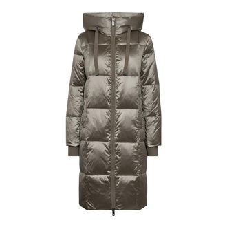 Mos Mosh Metallische Daunenjacke Brindle Steppstil - - Coats - Damen - Gr&uuml;n - XL
