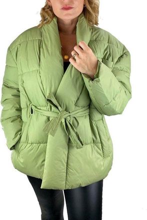 Worldclassca Steppjacke Worldclassca DAMEN WINTERJACKE STEPPJACKE MIT G&Uuml;RTEL OVERSIZED