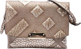 Burberry Pre-owned Crossbody Bag - - Pre-owned - Damen - Beige - ONE SIZE