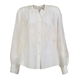 Forte_Forte Damen, Blusen & Hemden, Beige, XSGr&ouml;&szlig;e