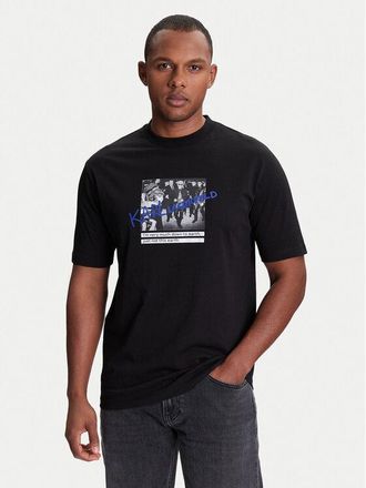 Karl Lagerfeld T-Shirt 755143 553225 Schwarz Regular Fit