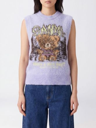 Ganni Pull Femme couleur Glace