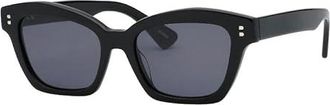 Enrico Coveri Lunettes de soleil, EC831, lunettes de soleil femme, lunettes carr&eacute;es., Blk