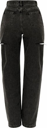 Maison Margiela Cut-Out Detail Jeans - Black