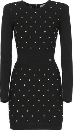 Elisabetta Franchi Robe Courte - Noir