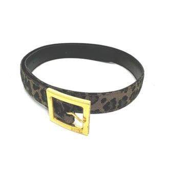 Fendi Pre-owned Stoff grtel - - Pre-owned - Damen - Braun - ONE SIZE