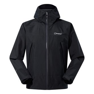 Berghaus Paclite Dynak Gore-Tex Wasserdichte Shell-Jacke für Herren, Schwarz/Schwarz