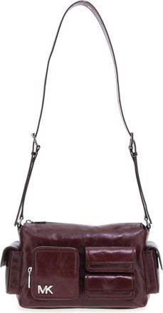 Michael Kors MD PCKT SHLDR OXBLOOD