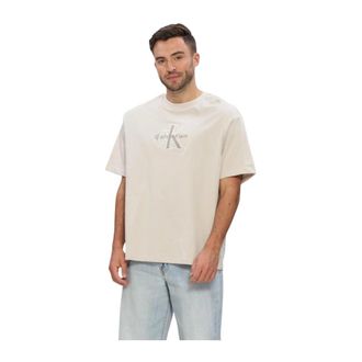 Calvin Klein Herren, Oberteile, Beige, XLGr&ouml;&szlig;e