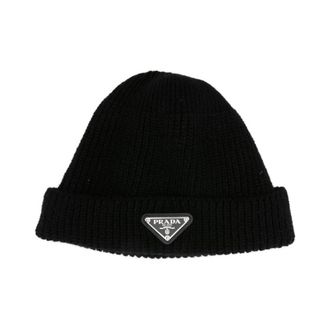 Prada Schwarze Stilvolle H&uuml;te - - Accessories - Herren - Schwarzk - M