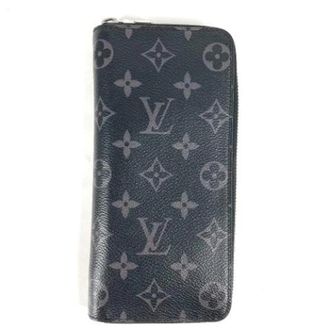 Louis Vuitton Pre-owned Monogram Eclipse Long Wallet (bi-fold) - - Pre-owned - Herren - Schwarzk - ONE SIZE