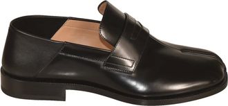 Maison Margiela Homme, Chaussures, Noir, Taille: 45 EU Tabi Slip-On