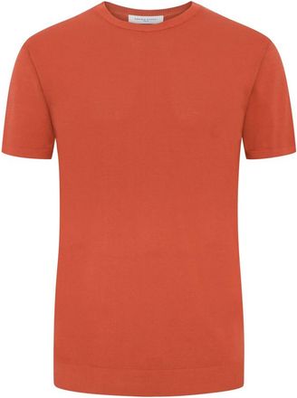 Daniele Fiesoli Leichtes Feinstrick-T-Shirt aus Baumwolle in