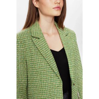 N&uuml;mph Golden Cypress Blazer Stilvoll Elegant - - Jackets - Damen - Gr&uuml;n - M