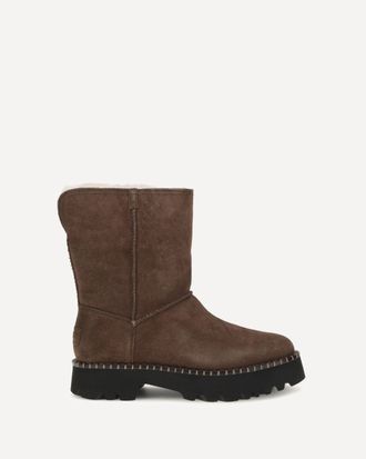 UGG Uptowner Short Suede Boots Female 38