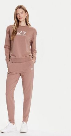 Emporio Armani Jogginganzug 7W000115 AF13135 U6108 Braun Regular Fit