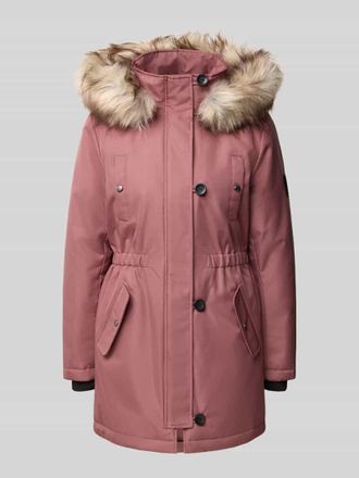 Only Parka mit abnehmbarer Webpelzkapuze