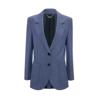 Victoria Beckham Katherine Blazer - - Jackets - Damen - Blau - S