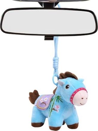 Generic Porte-cl&eacute;s cheval, joli pendentif, breloque pour sac &agrave; main de lann&eacute;e 2026 du cheval porte-bonheur | pour petit ami, fille, femme, voiture, Saint-Vale