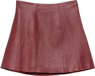 By Malene Birger minijupe Namia à empiècements - Rouge