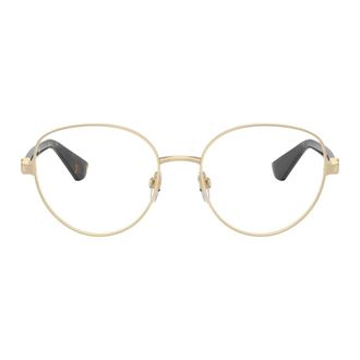 Burberry Modische Brille mit schwarzem Rahmen - - Accessories - Damen - Gelb - 53 MM