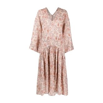 Vince Femme, Robes, Multicolore, Taille: 40 FR Midi Robes