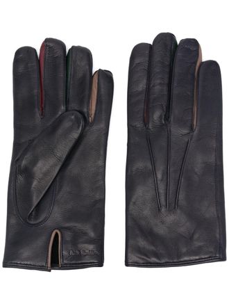 Paul Smith gants Concertina - Bleu