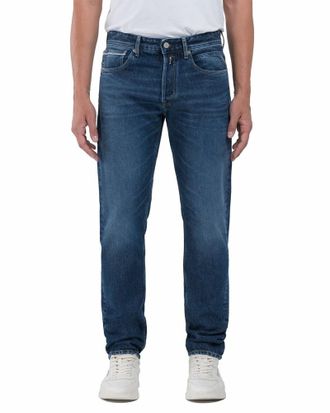 Replay Jeans Grover aus Baumwolle, Straight Fit in