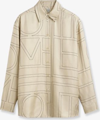 Toteme Classic Pajamas organic silk shirt - TOTEME - gender_Woman