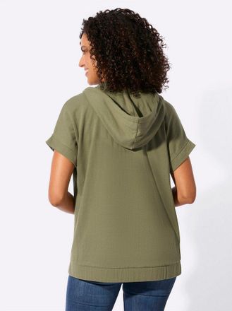 Witt Shirtjacke Sweatjacke Kurzarm